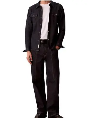 Calvin Klein Western Denim Shirt - Indigo