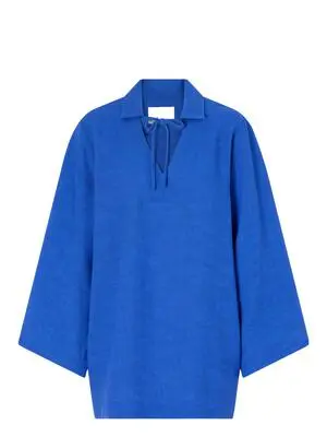 Lisa Marie Fernandez Woven Tie-detailed Tunic - No