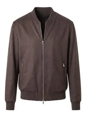 BARBA NAPOLI Bomber Jacket - Black