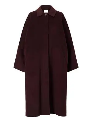 JOSEPH Dona Wool And Cashmere-blend Coat - Black