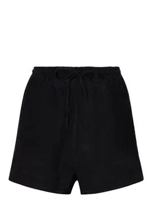 Le Kasha Tabag Linen Mini Shorts - No