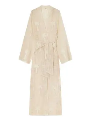 Johanna Ortiz Palm Soul Kimono - Nude