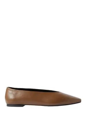 AeydĒ Betty Leather Ballet Flats - No