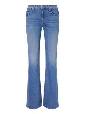 MOTHER Low-rise Bootcut Jeans - Blue