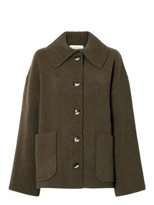 Proenza Schouler Merino Wool Jacket - Green