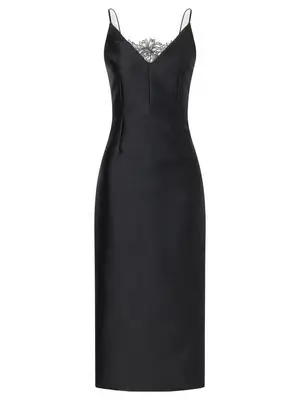EMILIA WICKSTEAD Libera Lace-trimmed Midi Dress - No