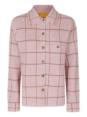 Guest In Residence Dylan Plaid Shirt - Pink