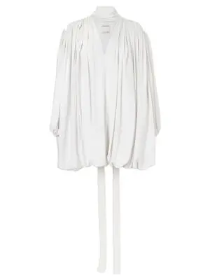 Calvin Klein Mini Allegra Pleated-bubble Dress - No
