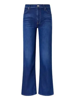MOTHER High-rise Straight-leg Jeans - No
