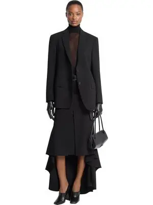 Michael Kors Wool Serge Blazer - Black