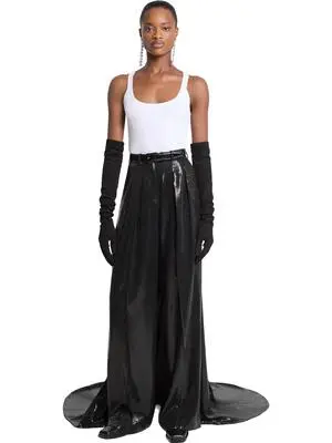 Michael Kors Sequined Crepe Opera Trousers - Black