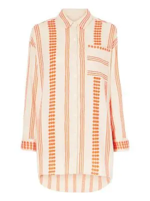 LEMLEM Striped Longsleeve Shirt - No