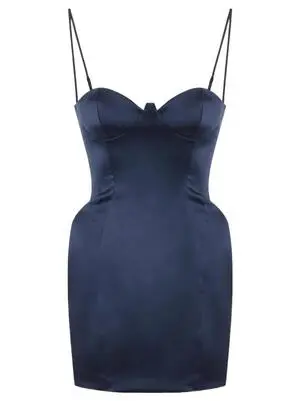 Elisabetta Franchi Gazar Mini Dress - Blue