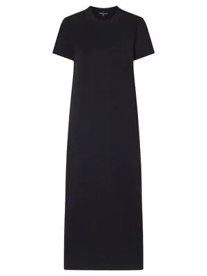 JAMES PERSE Black Shortsleeve Tshirt Maxi Dress