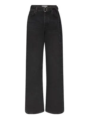 FRAME The Belted Loose Jeans
