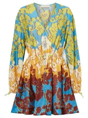 ALEMAIS Printed Dress - Multicolor