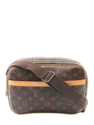 LOUIS VUITTON 2002 Pm Reporter Monogram Canvas Shoulder Bag - Brown
