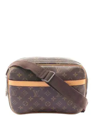 LOUIS VUITTON 2002 Pm Reporter Monogram Canvas Shoulder Bag - Brown