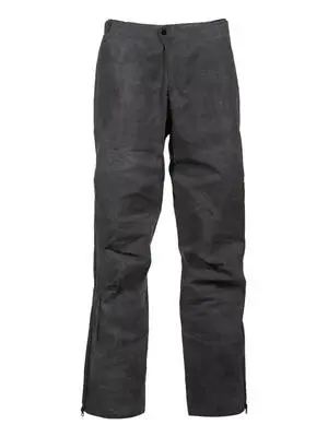 NO BISHOP NO KING Arc Waxed Cotton Trousers