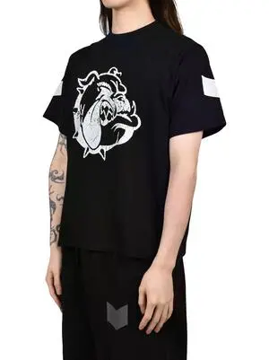 DIARY 1999 Graphic-print Boxy-fit T-shirt - Black