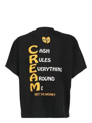 NUBIAN X Wu-tang Clan C.r.e.a.m. T-shirt - Black