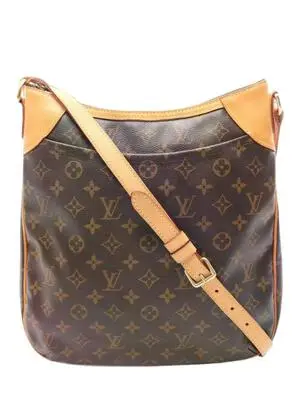 LOUIS VUITTON Monogram Odéon Shoulder Bag - Brown
