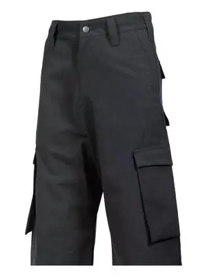 RYAW Wide Leg Cargo Pants - Black
