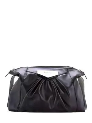Givenchy Antigona Soft Leather Large Clutch Bag - Black