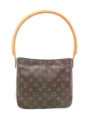 LOUIS VUITTON Looping Monogram Canvas Tote Bag - Brown