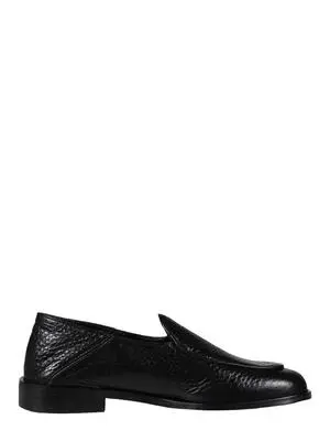 JACQUES SOLOVIÈRE PARIS Chris Collapsible-heel Leather Loafers - Black