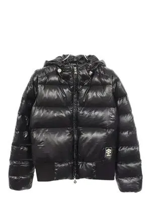 Fendi Logo Down Jacket - Black