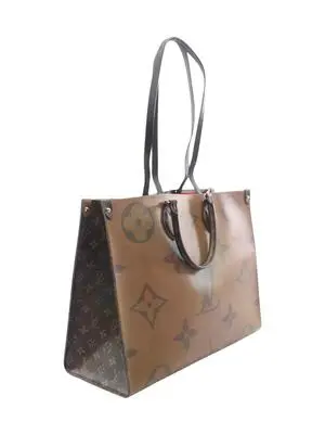 LOUIS VUITTON Monogram Giant On-the-go Tote Bag - Brown