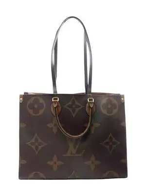 LOUIS VUITTON Monogram Giant On-the-go Tote Bag - Brown