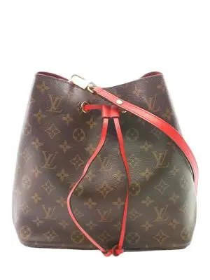 LOUIS VUITTON Monogram Neo Noé Shoulder Bag - Brown