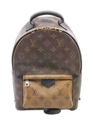 LOUIS VUITTON Monogram Canvas Palm Springs Backpack - Brown