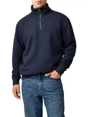 Rodd & Gunn Newfield Fleece Quarter Zip Shirt - Eclipse