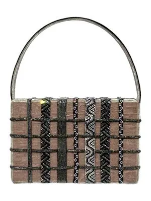 SIMITRI Graphite Etoile Clutch - Grey