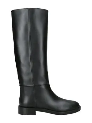 GIANVITO ROSSI Leather Knee-high Riding Boots - Black