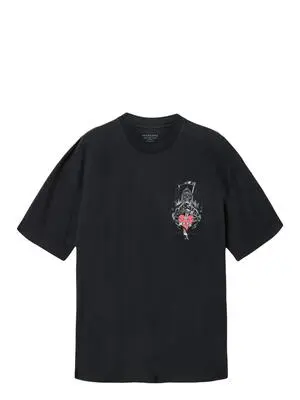 ALLSAINTS Organic Cotton Scimitar T-shirt - Black