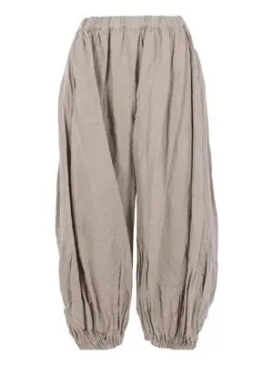 Comme Des Garçons Pleated Trousers - Light Brown