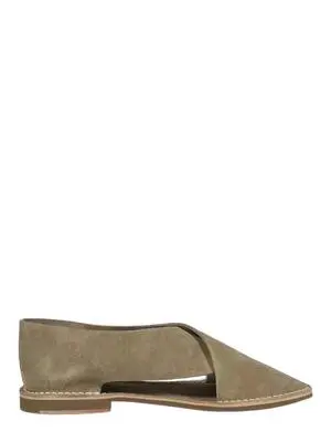 JACQUES SOLOVIÈRE PARIS Biarritz Crossover Suede Sandals - Neutrals