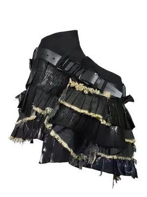 ONRUSH ONRUSH Asymmetric Layered Mini Skirt