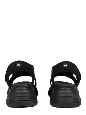 OAO Monolith Leather Sandals - Black