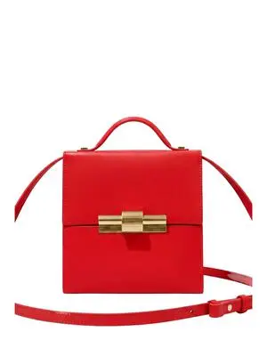 THE BAG ICON The Nina Cigar Box Bag - Red