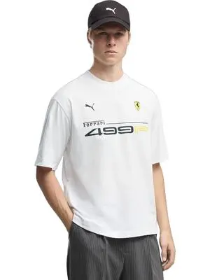 PUMA Scuderia Ferrari Hypercar 499 Graphic T-shirt - White