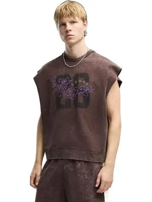 PUMA Las Vegas Boxy Crew Sweatshirt - Brown