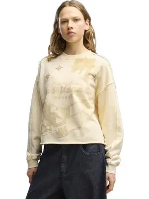 PUMA Las Vegas Relaxed Crew Sweatshirt - Yellow
