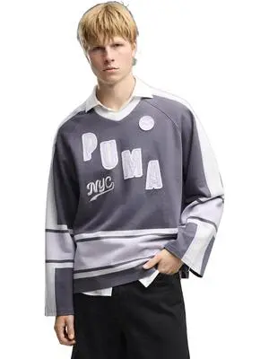 PUMA Nyc Oversized Hockey Jersey Shoes - Gray