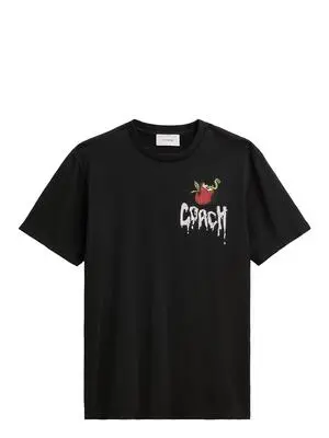COACH OUTLET Apple Classic T-shirt In Organic Cotton - Black