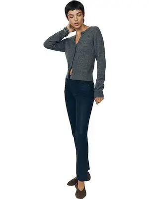 Ag Mari Mid-rise Straight-leg Jeans - Deep Trenches